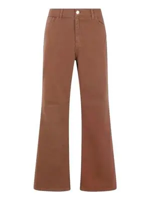 Federica Tosi Pocket Jeans - Brown