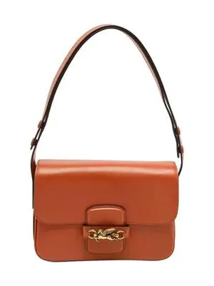 Etro Leather Shoulder Bag - Brown