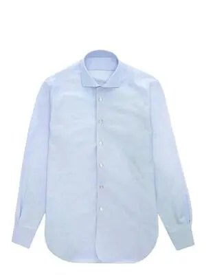 FORTELA Jack Button-down Cotton Shirt - Blue