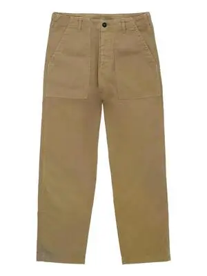 FORTELA Patch-pocket Trousers - Neutrals
