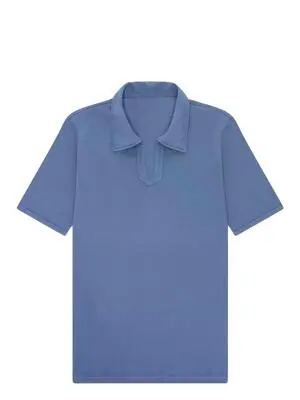 FORTELA Goose Short-sleeved Polo Shirt - Blue