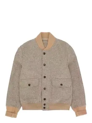 FORTELA Cruiser Bomber Jacket - Neutrals