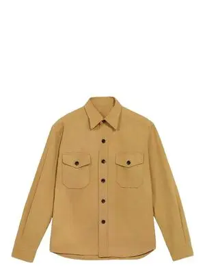 FORTELA Kenny Front-pockets Button Shirt - Neutrals