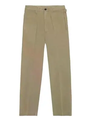 FORTELA Oklahoma Herringbone Trousers - Neutrals