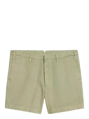 FORTELA Belt Loops Flap Pocket Shorts - Neutrals