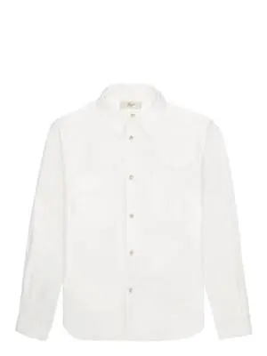 FORTELA Prequel Patch-pocket Striped Shirt - White