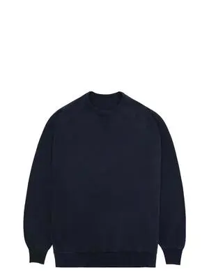 FORTELA Raglan-sleeve Crew-neck Sweatshirt - Blue