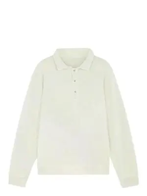 FORTELA Hunting Button Long-sleeves Polo Shirt - Neutrals