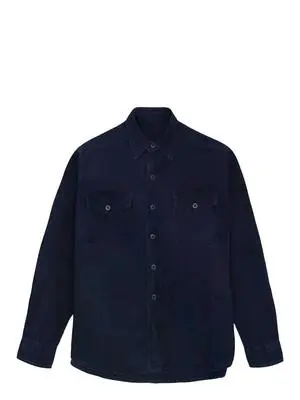 FORTELA Cpo Flap-pocket Overshirt - Blue