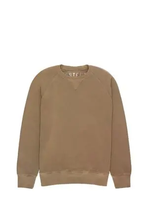FORTELA Harvard Crew-neck Sweatshirt - Brown