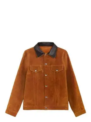 FORTELA Type3 Pocket Leather Jacket - Brown