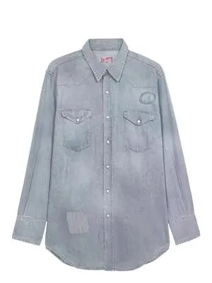 FORTELA Jennyvint Denim Shirt - Blue