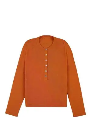 FORTELA Lou Cashmere Sweater - Orange