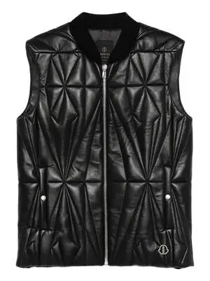 MONCLER + RICK OWENS Geocamo Flight Vest - Black