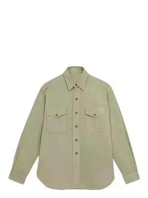 FORTELA Cpo Buttoned Shirt - Green