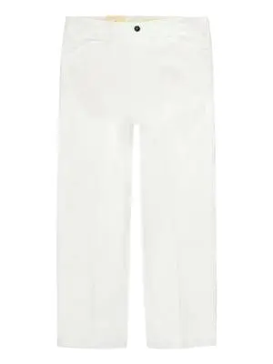 FORTELA Ben Work Chino Trousers - White
