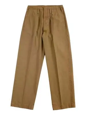 FORTELA Fiona Pleated Trousers - Brown