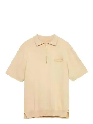 FORTELA Laight Short-sleeve Polo Shirt - Neutrals