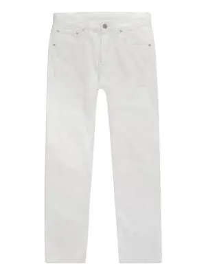 FORTELA Five-pocket Corduroy Trousers - White