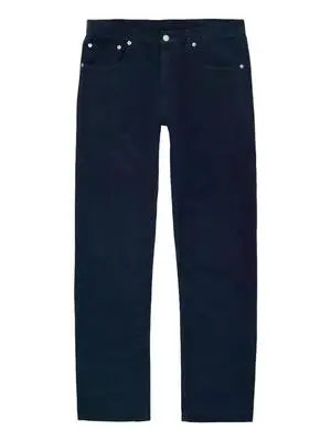 FORTELA 965 John Corduroy Five-pocket Trousers - Blue