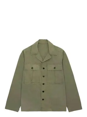 FORTELA Solomon Flap-pocket Shirt Jacket - Green