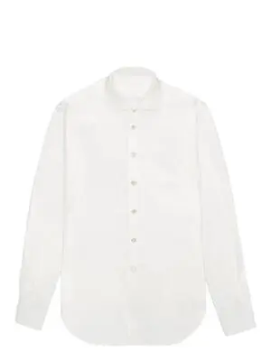FORTELA Button Cotton Shirt - White