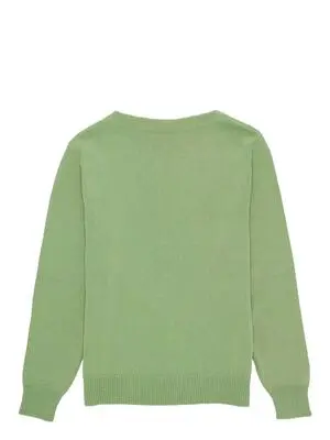 FORTELA Noah Boat-Neck Sweater Green