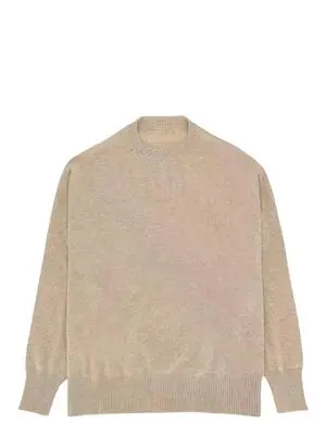 FORTELA Dora Crew-neck Cashmere Sweater - Neutrals