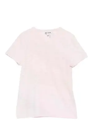 Dkny Logo Jacquard T-shirt - Pink