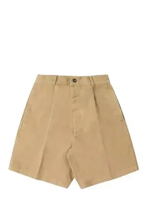 FORTELA Jillian Buttoned Pocket Shorts - Neutrals