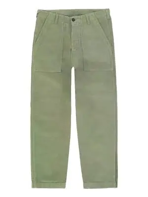 FORTELA Patch-pocket Trousers - Green
