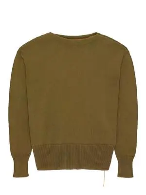 FORTELA Noah Boat-neck Knit Sweater - Green