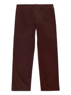 FORTELA Jamie Welt-pocket Corduroy Trousers - Red
