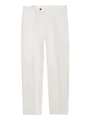 FORTELA Kent Back-pocket Trousers - White