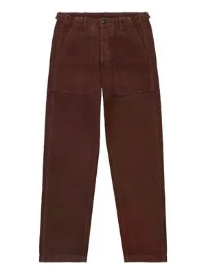 FORTELA Patch-pocket Trousers - Brown