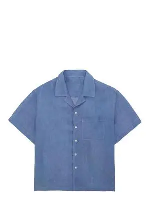FORTELA Bowling Short-sleeve Shirt - Blue