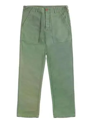 FORTELA Cotton Fatigue Trousers - Green
