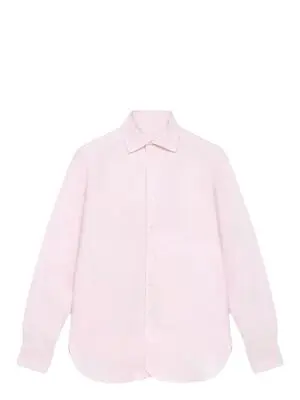 FORTELA Point-collar Cotton Shirt