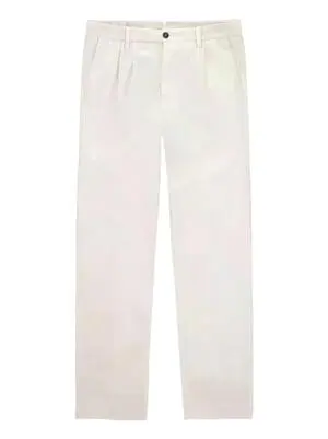 FORTELA Corduroy Tapered Trousers - Neutrals