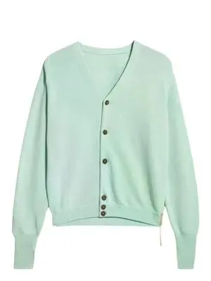 FORTELA V-neck Cardigan - Green