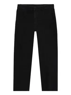 FORTELA Maine Cotton Trousers - Black