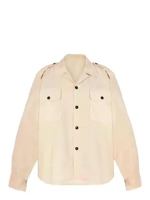 FORTELA Bonnie Flap-pocket Shirt - White