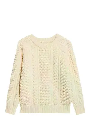 FORTELA Aston Cable-knit Sweater - Neutrals