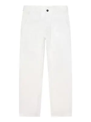 FORTELA Patch-pocket Trousers - White