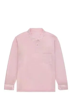 FORTELA Cotton Pocket Polo Shirt - Pink