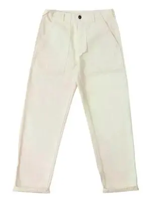 FORTELA Cotton Trousers - White