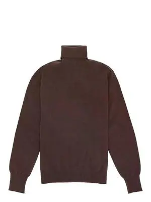FORTELA Shannon High-neck Raglan-sleeve Sweater - Brown
