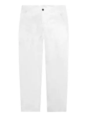 FORTELA Buttoned Trousers - White
