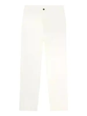 FORTELA Front-pleat Trousers - White