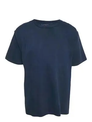 LOUIS VUITTON Crew-neck Cotton T-shirt - Blue